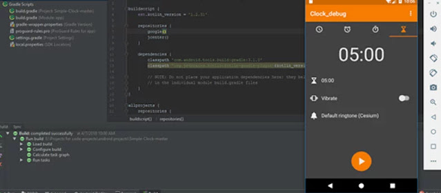 Clock Application Android With Source Code Free Source Code Download And Tutorials Trickcode